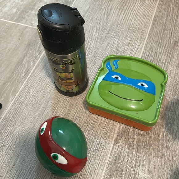 Thermos | Other | Ninja Turtle Thermos And Snack Set | Poshmark
